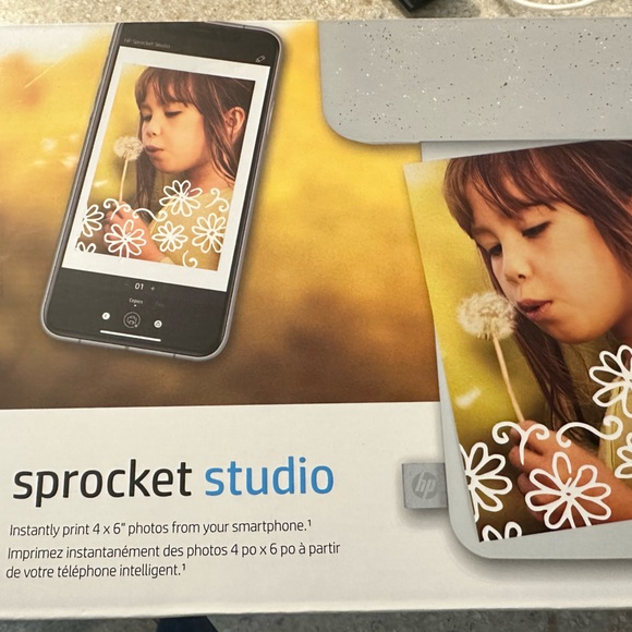 HP | Cell Phones & Accessories | New Hp Sprocket Studio 4x6 Printer ...